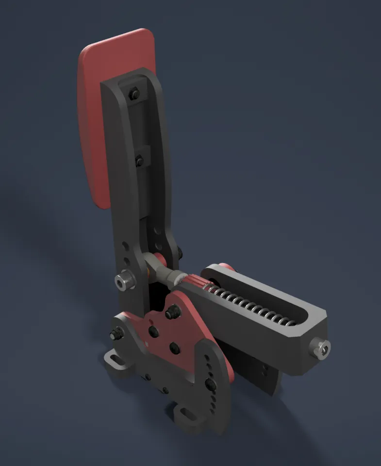 Sim Racing Pedals with Load Cell by Andrew B | Download free STL model ...