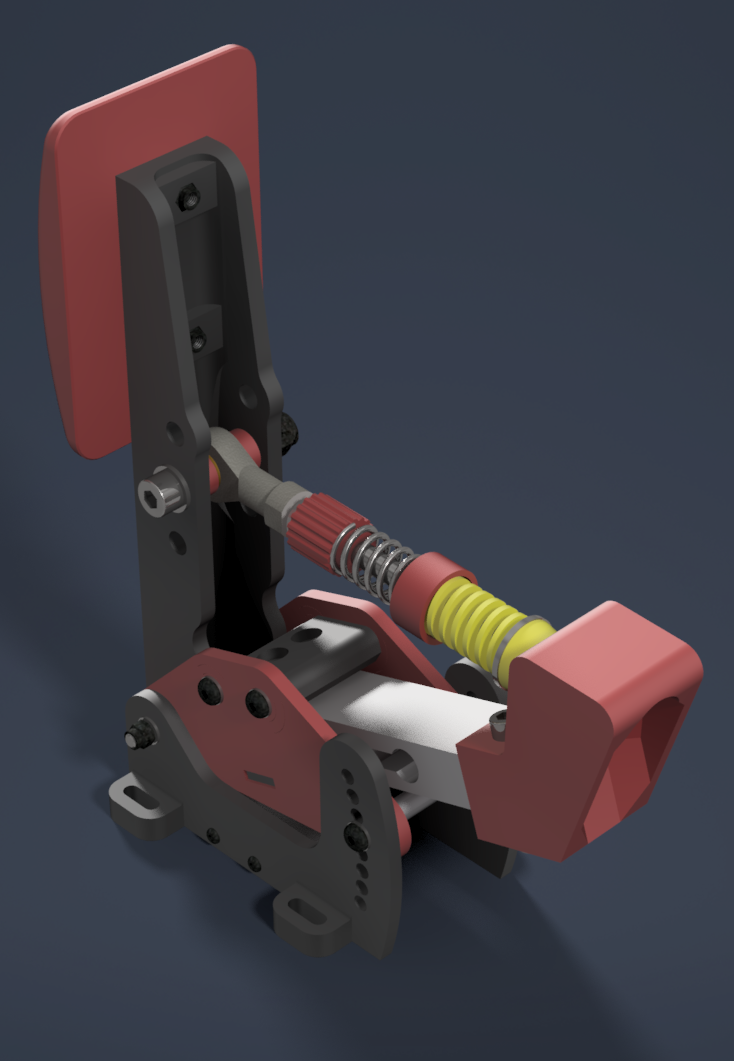 Sim Racing Pedals with Load Cell por Andrew B | Descargar modelo STL ...