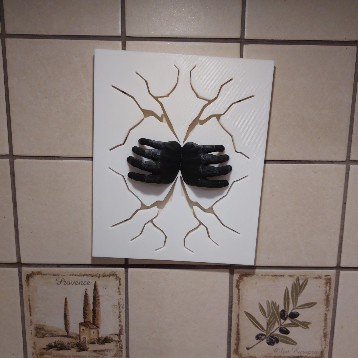 CRAWLING HANDS WALL DECOR by 3DBrinumi | Download free STL model ...