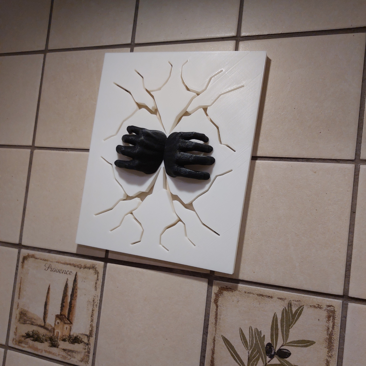 CRAWLING HANDS WALL DECOR by 3DBrinumi | Download free STL model ...