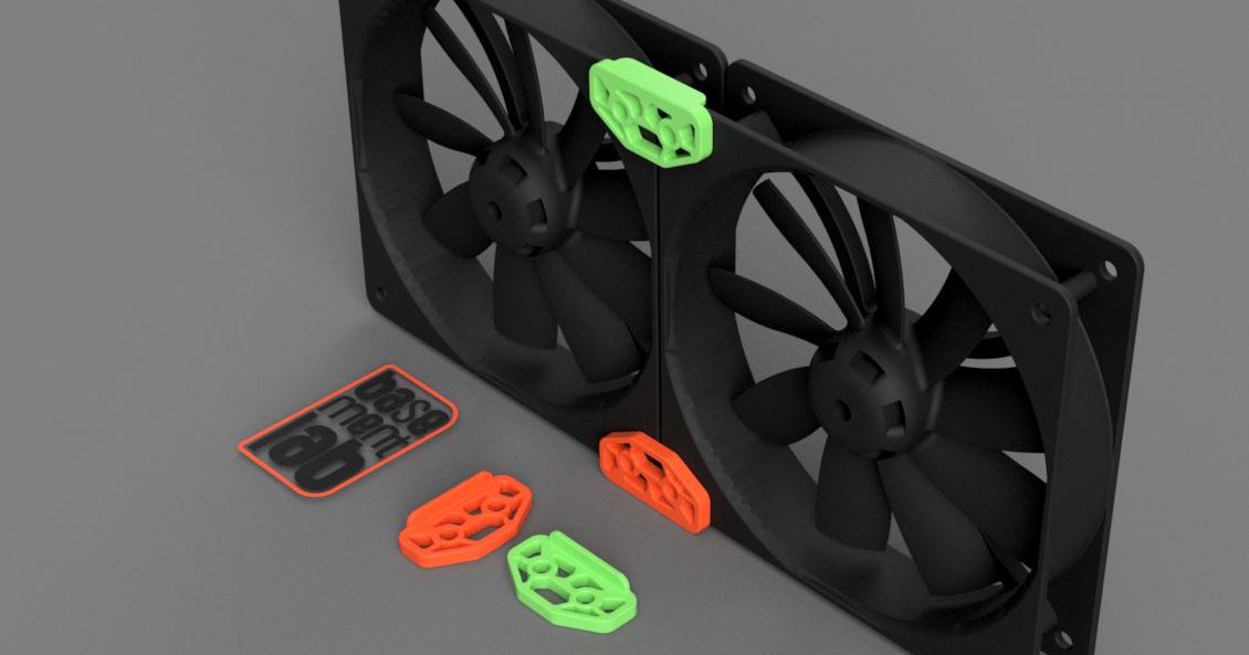 Cooling Fan Bracket (120mm model) - Staffetta Giunzione Ventole Pc ...