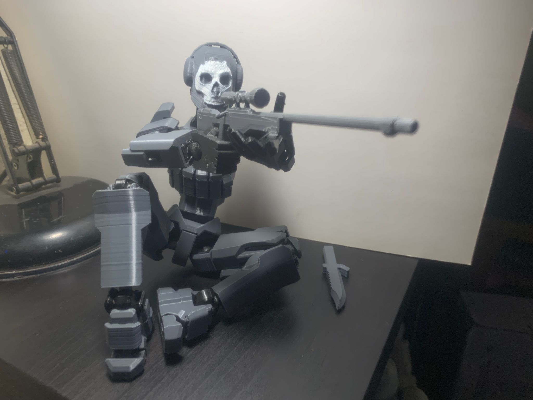 DUMMY 13: Ghost head by Daniel Manjón | Download free STL model ...