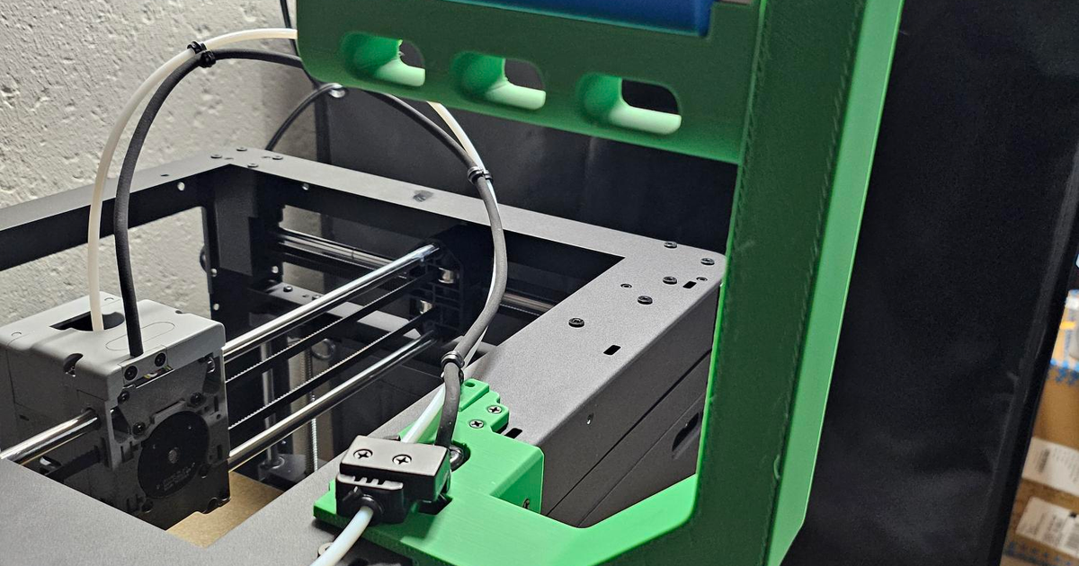 Flashforge 5m Spool Roller With bearings - Frictionless by Mat3D | Download free STL model ...