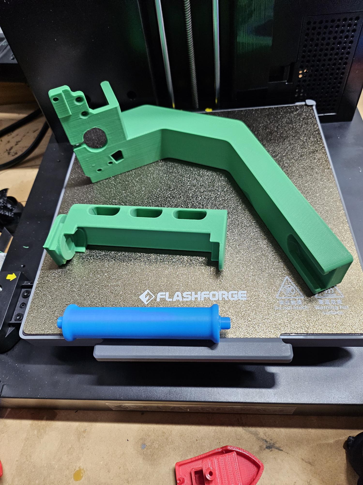 Flashforge 5m Spool Roller With bearings - Frictionless by Mat3D | Download free STL model ...