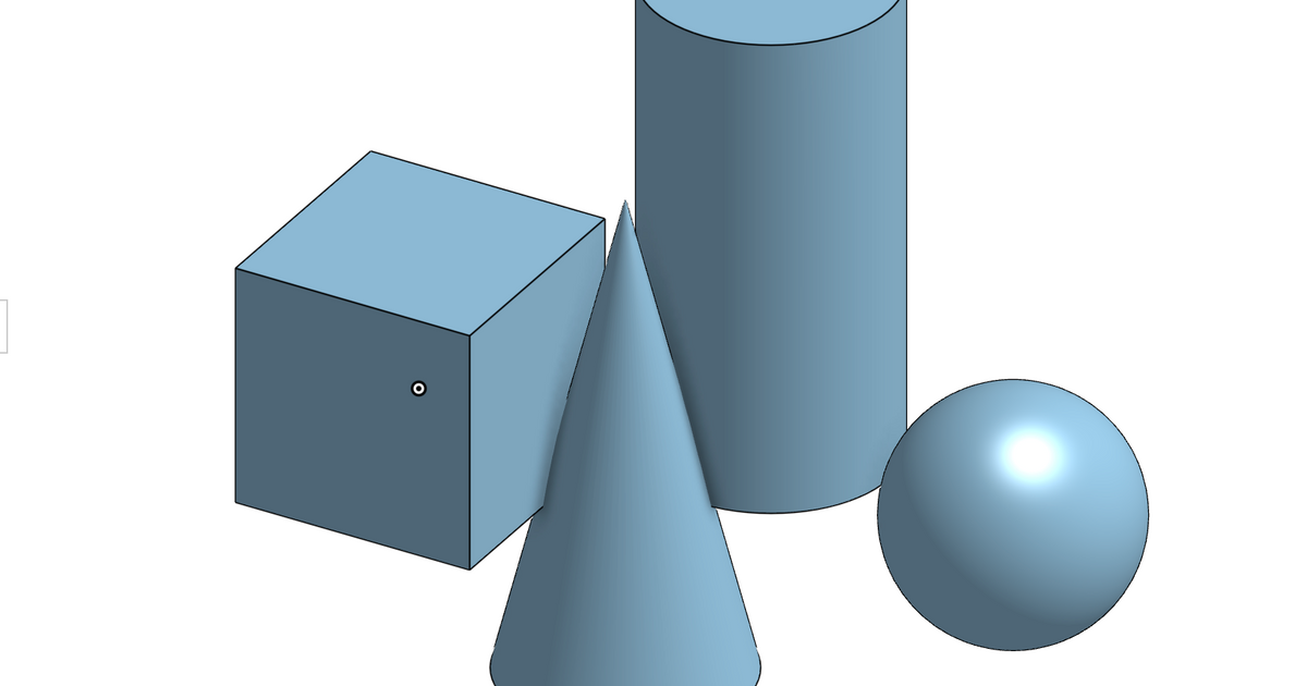 Geometric Shapes by Mr. Seal | Download free STL model | Printables.com