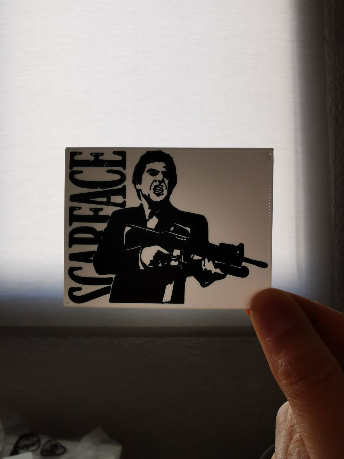 Scarface Silhouette Decor Multicolor by Axor | Download free STL model ...