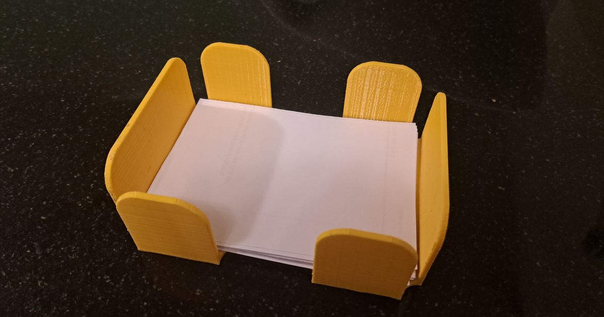 Note box by Michael | Download free STL model | Printables.com