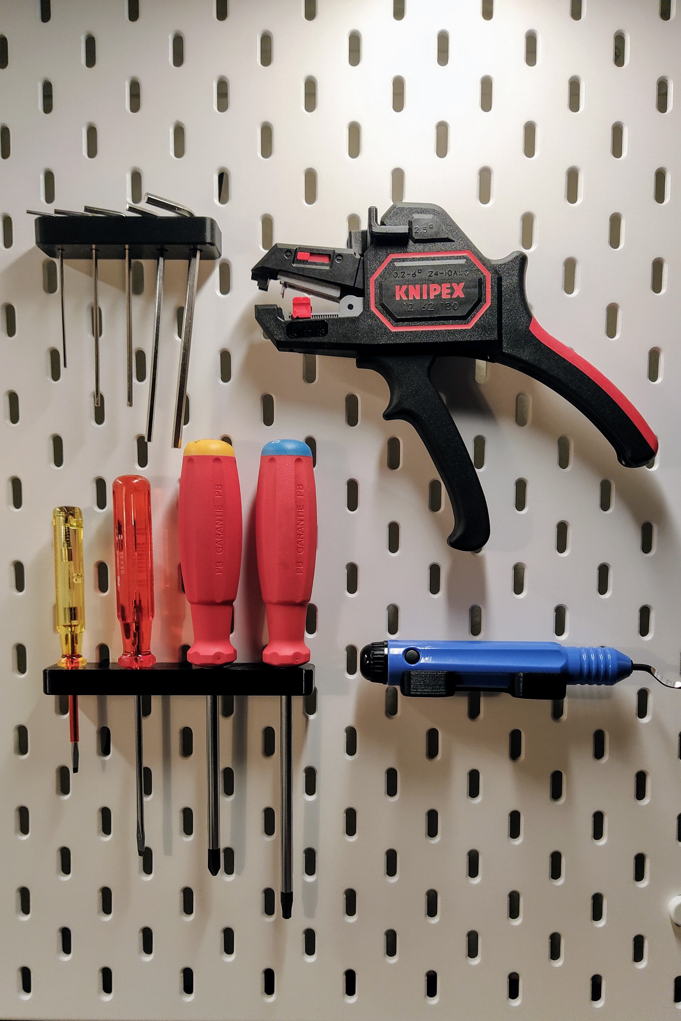 Skadis Mounts: Brackets for Allen Keys, KNIPEX, Deburring Tool ...