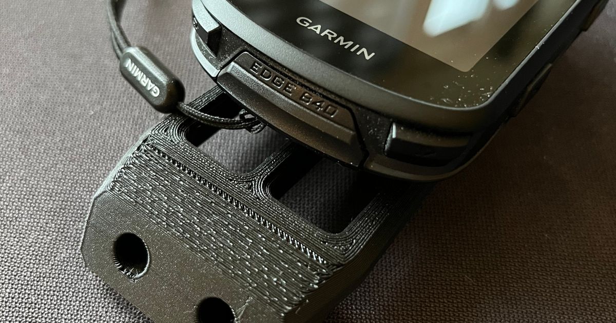 Garmin Mount for Rose XLITE Aero Bars by jules_em_3d | Download free ...