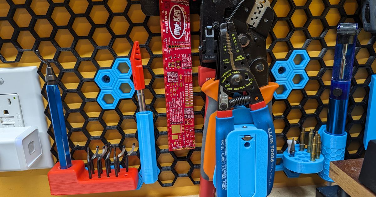 HSW Modular Plier Holder by mattreba | Download free STL model ...