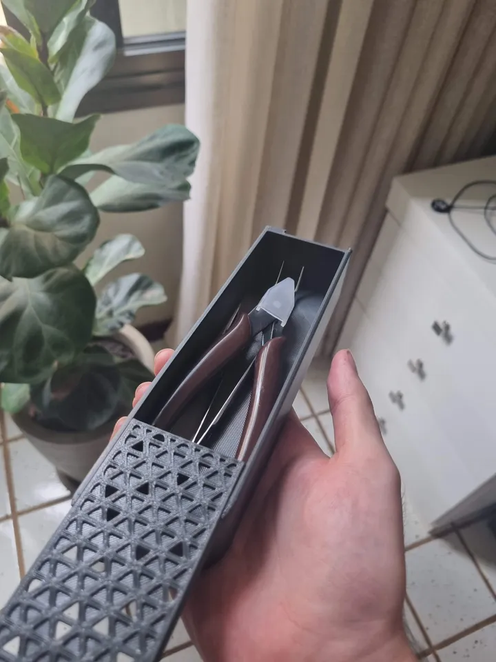 Ender 3 V3 SE / KE Storage Box With Sliding Lid by Phamaral | Download ...