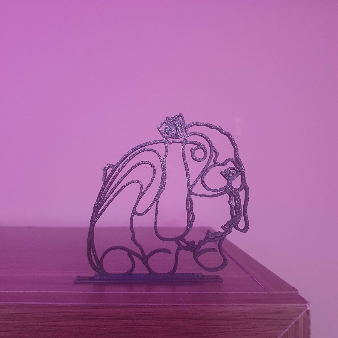Bunny Standee/ Desk Sculpture with Stand by akg2n | Download free STL ...