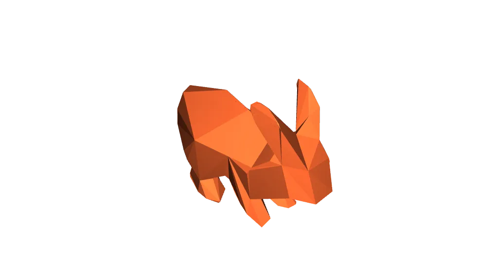 Poly Rabbit by Valeria Momo & Mattia | Download free STL model ...