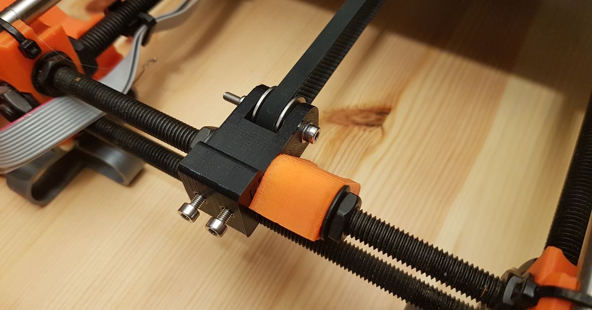 MK2 - MK2.5S Y-Axis Belt tensioner idler pulley- no threaded rod ...