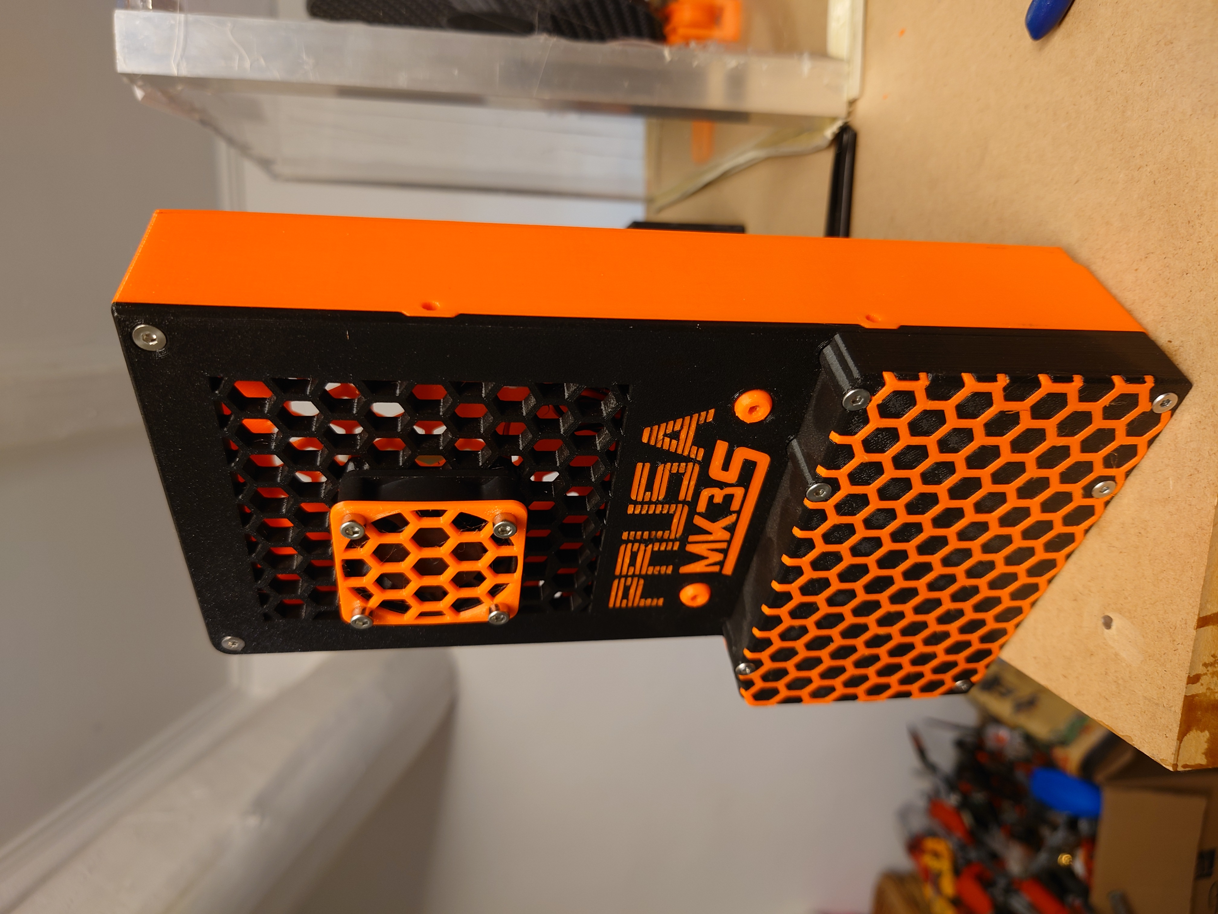 Prusa MK3/S Einsy Raspberry PI 4B/3B- Remix with honeycomb and write by ...