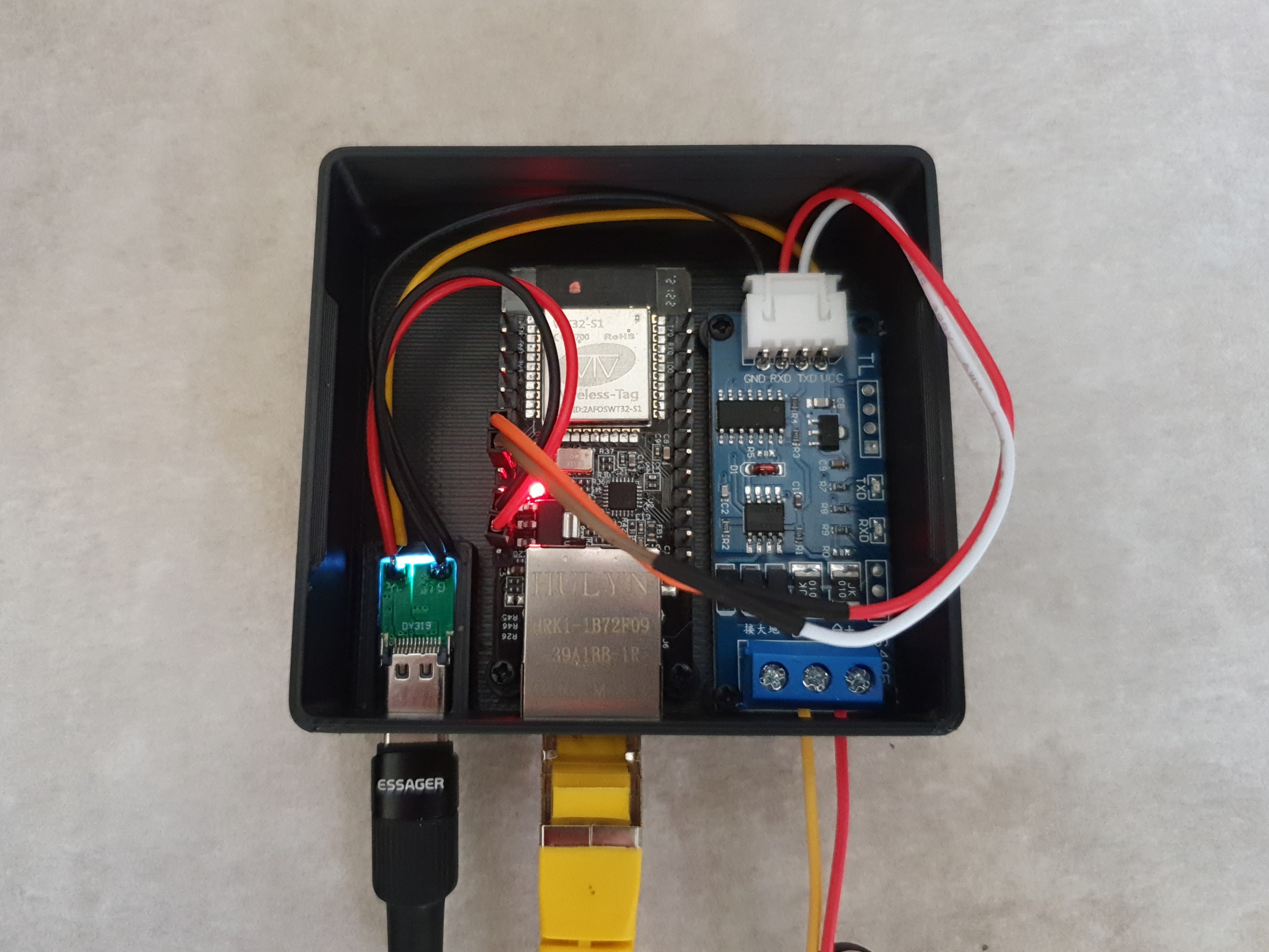 Rs485 Esp32 Wt32 Eth01 Usb Type C Snap Fit Case By Hans Download Free
