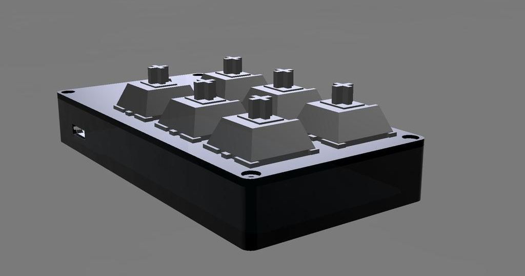 keypad arduino micro pro por tymekkw | Descargar modelo STL gratuito ...