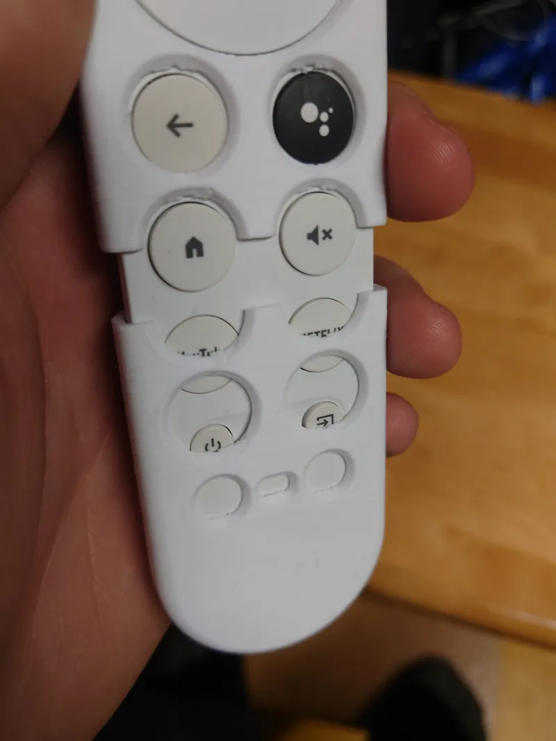 Chromecast TV Remote Case by algotn | Download free STL model ...