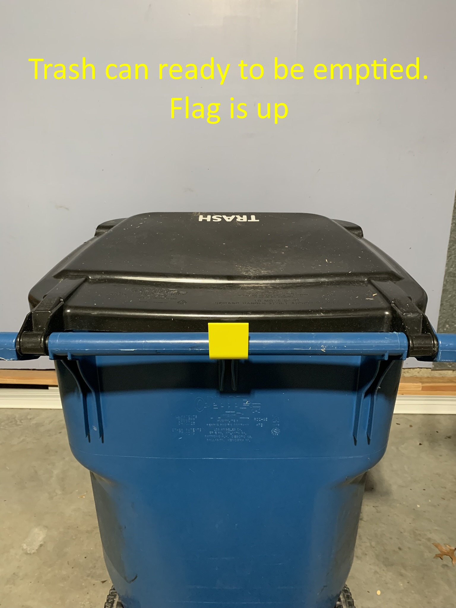 Full / Empty Flag for Trash Can / Recycle Bin / Waste Bin by Teraflop ...