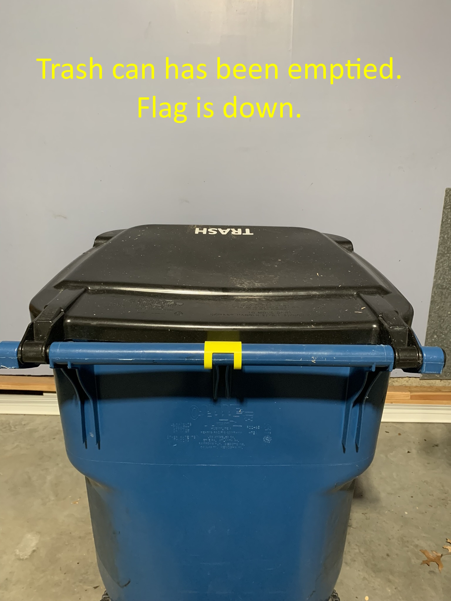 Full / Empty Flag for Trash Can / Recycle Bin / Waste Bin by Teraflop ...
