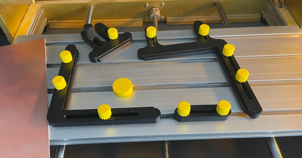 PCB Milling Clamps V2 by Dirk | Download free STL model | Printables.com