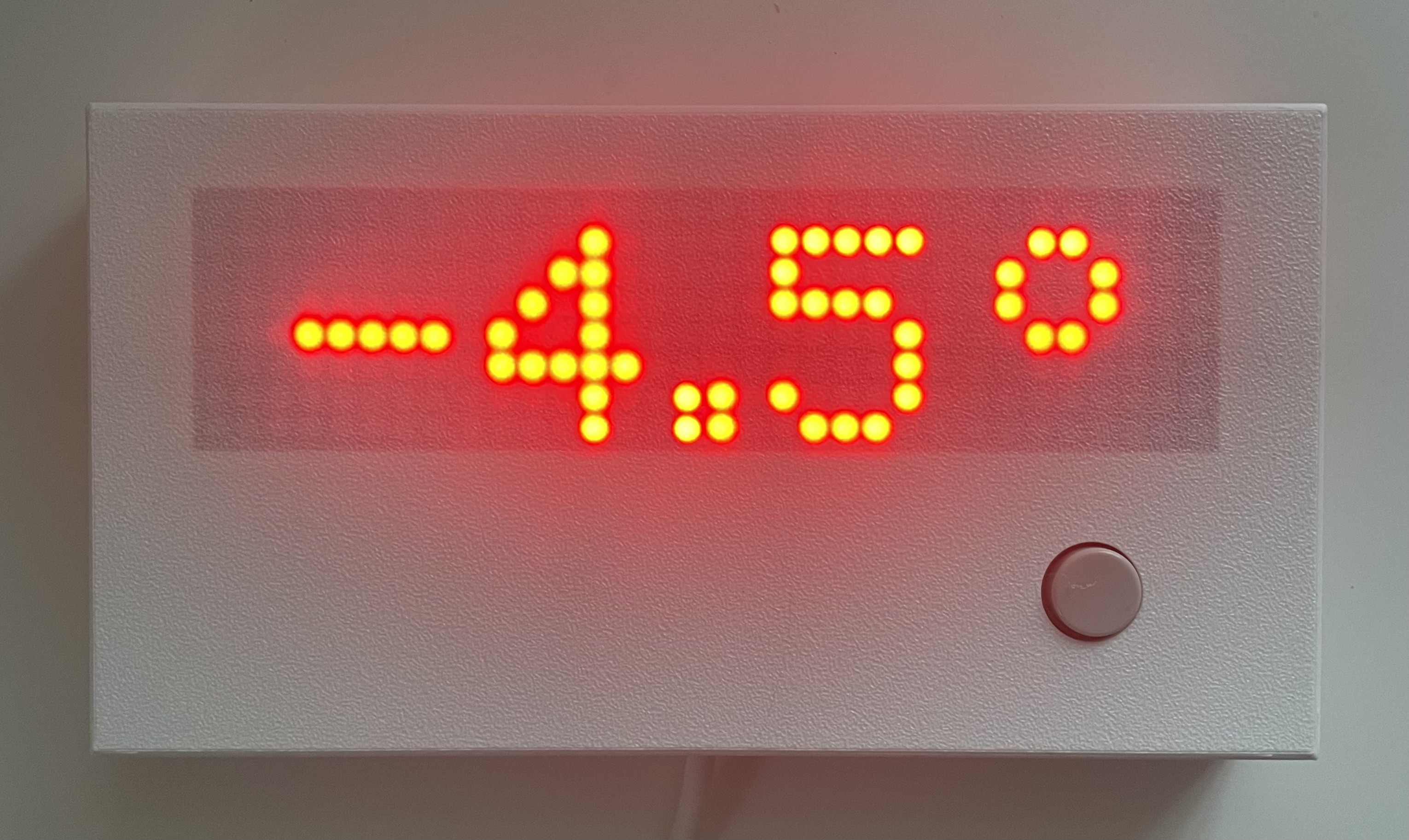 Home Assistant/ESPHome LED Matrix Temperature and Power Meter by LeifA ...