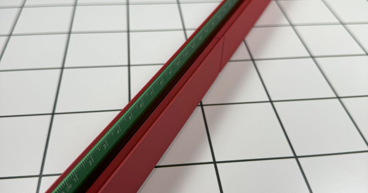 Gridfinity - 12" ruler bin by varzaman | Download free STL model ...