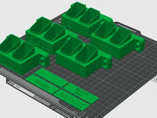 Parametric Magazine Holder (front facing) by Bonticus | Download free ...