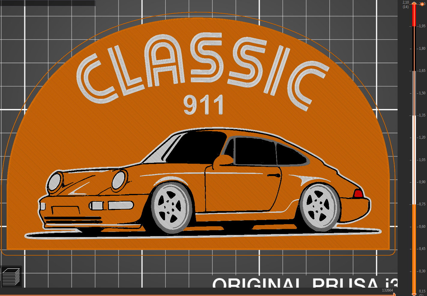 Porsche Classic 911 by Petrik Tamás | Download free STL model ...