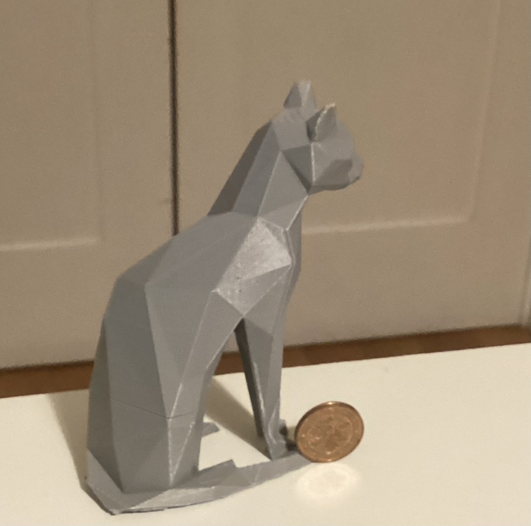 Low poly cat by Salvador Agudo | Download free STL model | Printables.com