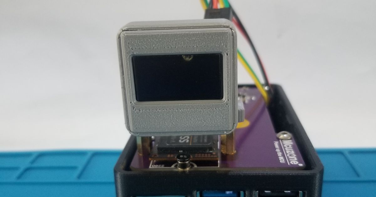 SSD1306 mount by ghostv7142 | Download free STL model | Printables.com