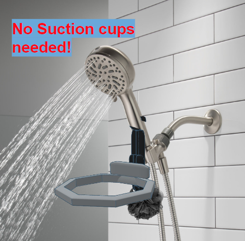 Shower Hoop 3.0 by Coroleon | Download free STL model | Printables.com