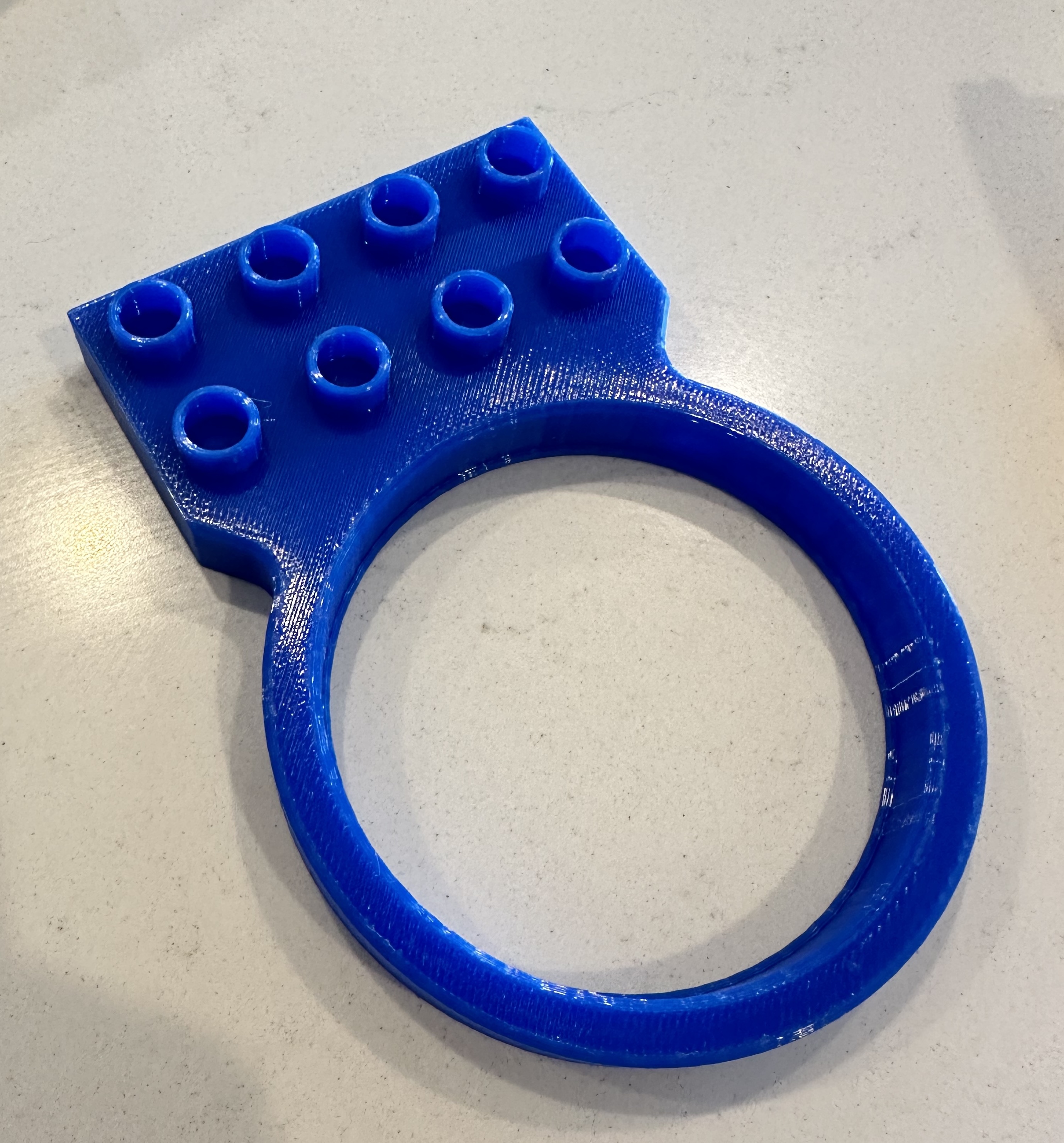 DUPLO-Compatible Ball Tube Holder (Vertical) by OhGiraffe | Download ...