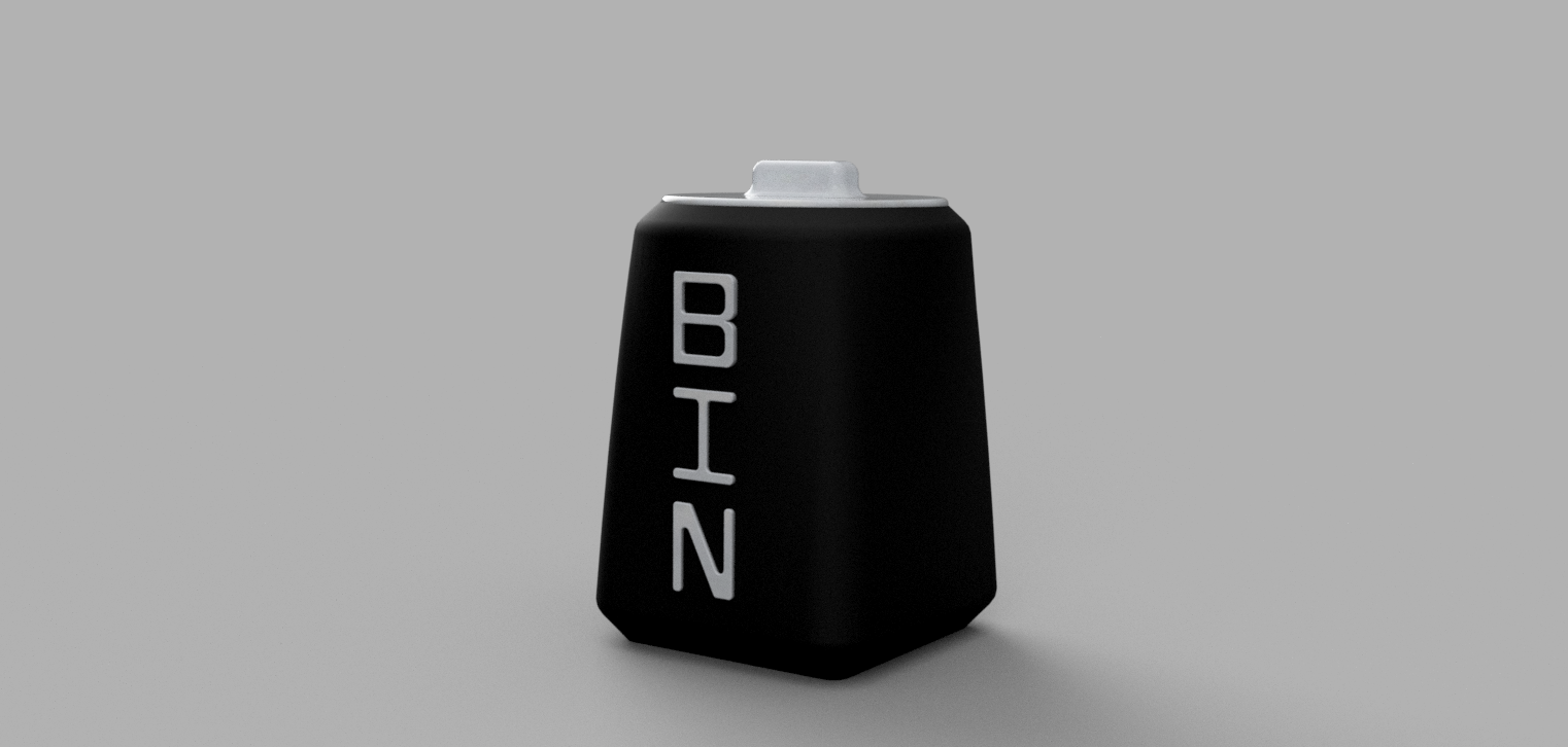 Just A Desk Bin PLAIN or with BIN text by Peter Martin | Download free ...