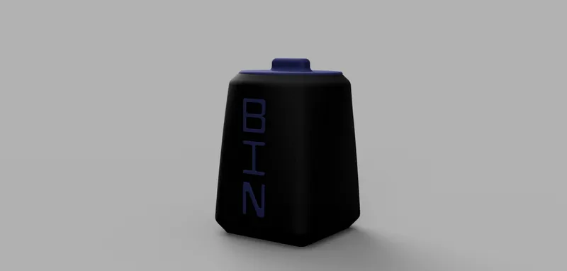 Just A Desk Bin PLAIN or with BIN text by Peter Martin | Download free ...