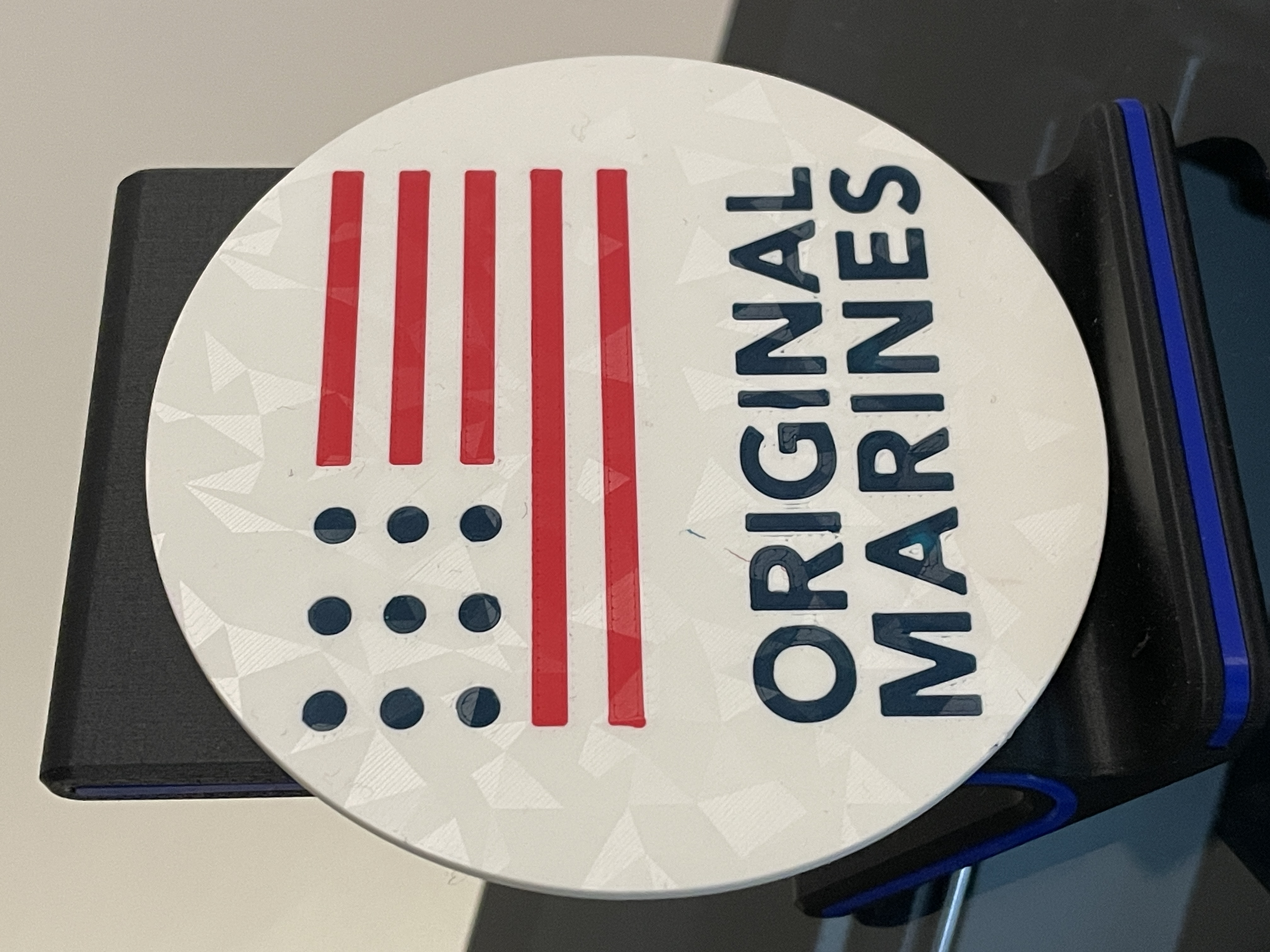 Coaster Original Marines by Ivan_Creation_3D | Download free STL model ...