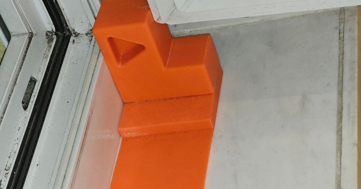 Window stopper by RPK | Download free STL model | Printables.com
