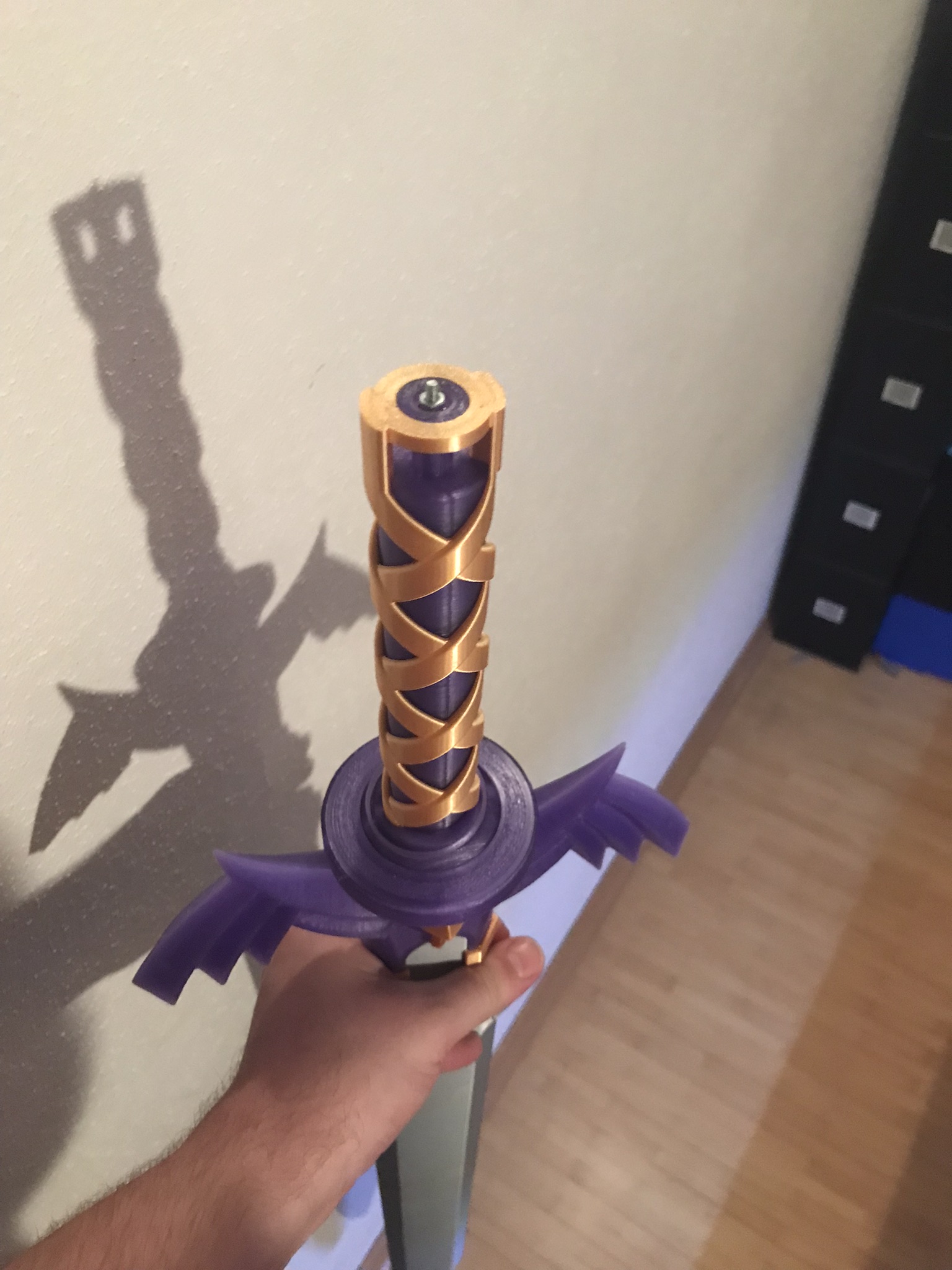 Legend of Zelda Master Sword Remix for 1/4", M3 or M6 Threaded Rod by ...