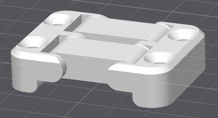 reversible hinge longer bigger by luckiesdavid | Download free STL ...