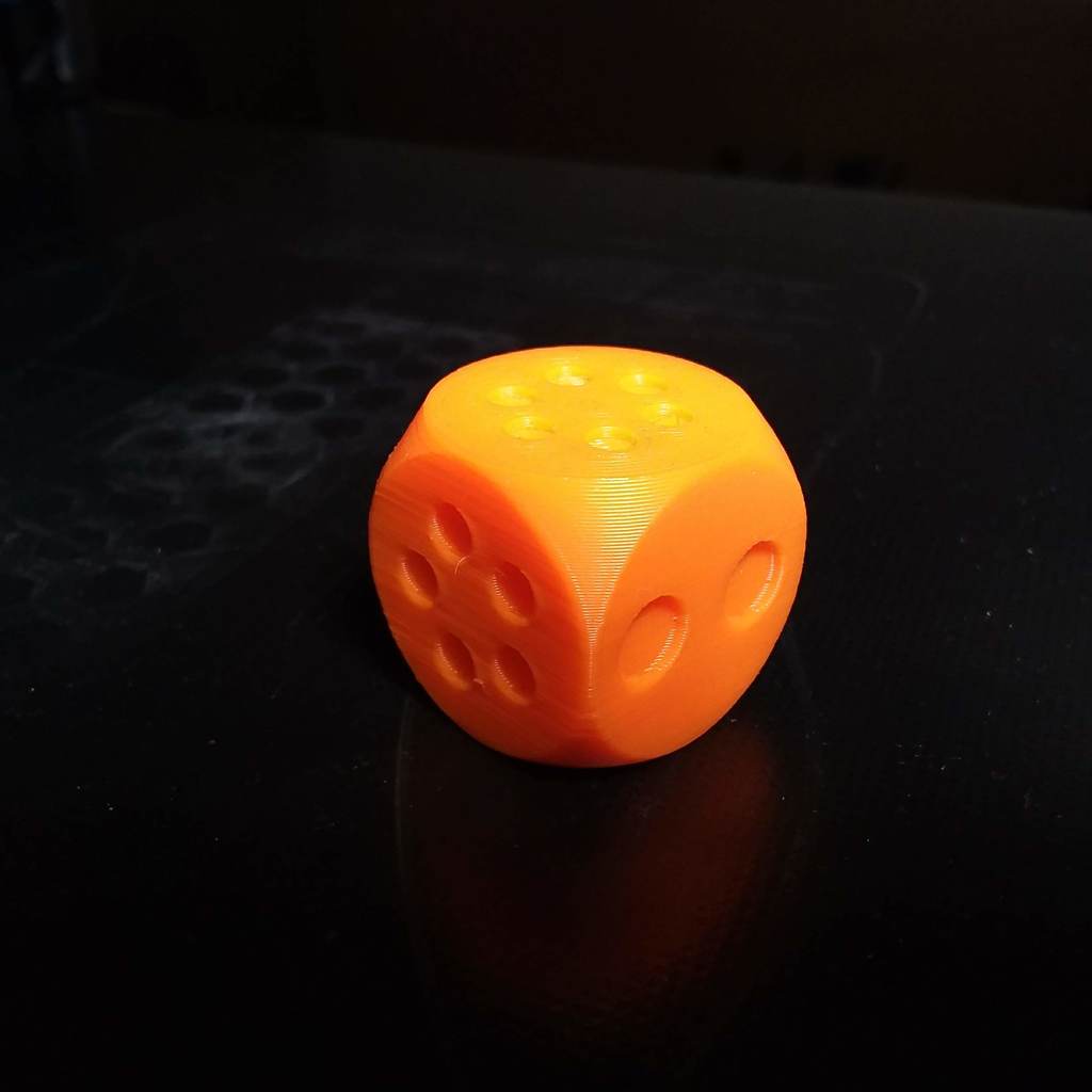 Volumetrically Balanced Fair Dice by Nikorasu | Download free STL model ...