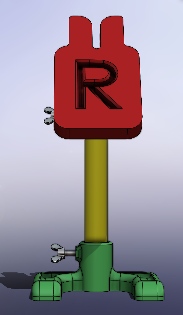 Resin Printer Build Platform Support Stand by Vanruxxx | Download free ...