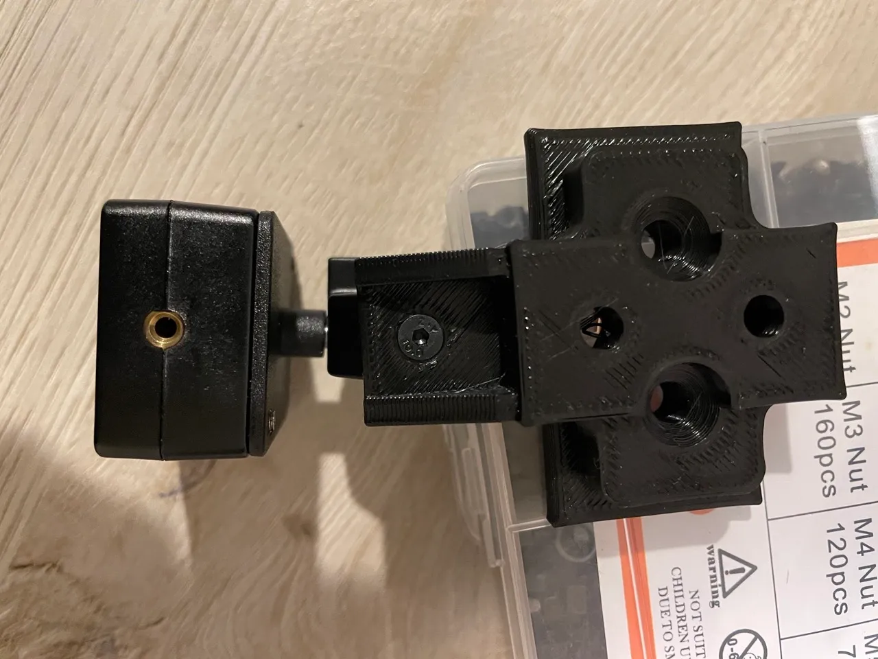 Spool holder reposition with filament runout sensor attachment by gtin ...