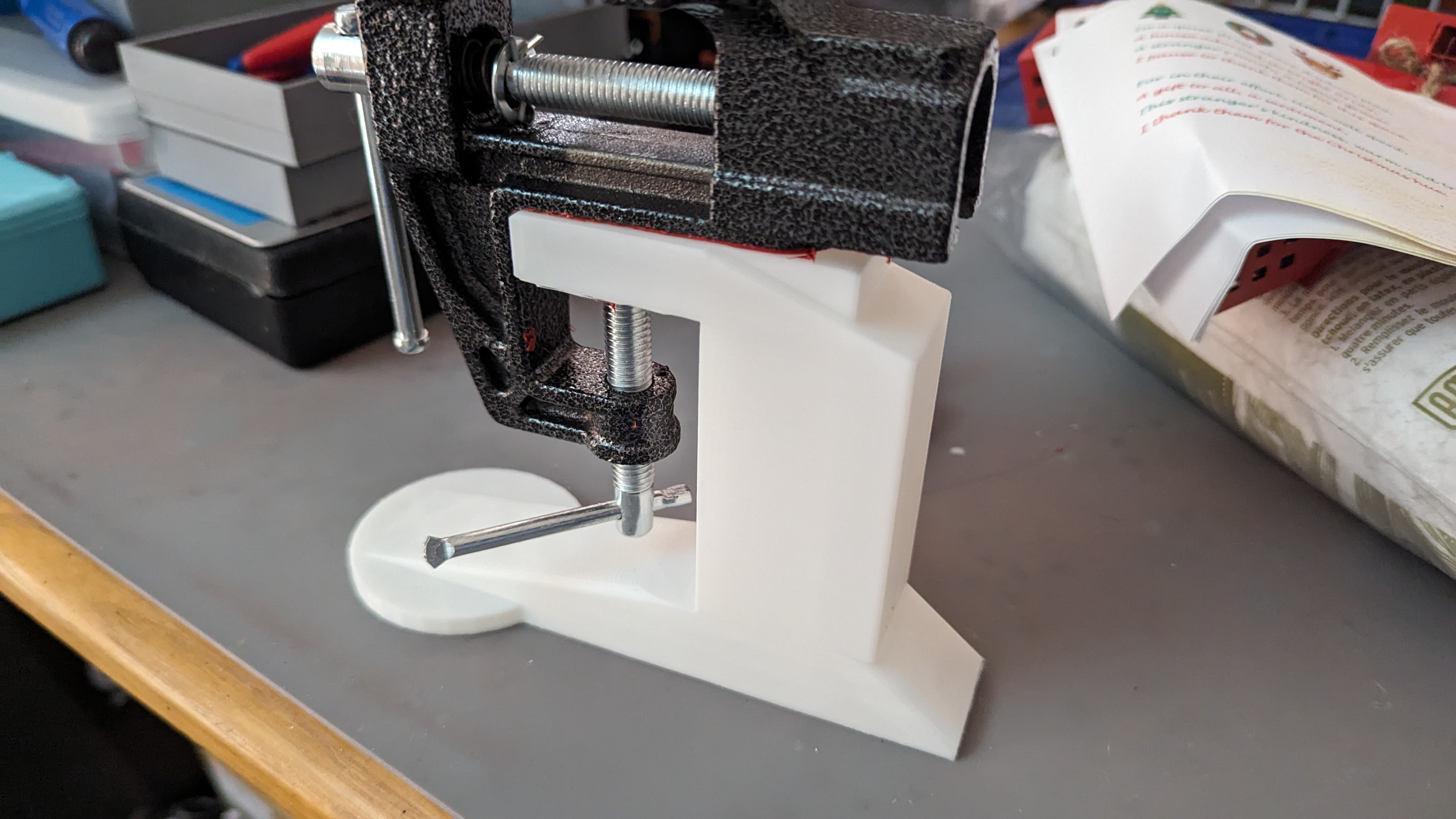 Mini vice base by EDGeProjects | Download free STL model | Printables.com