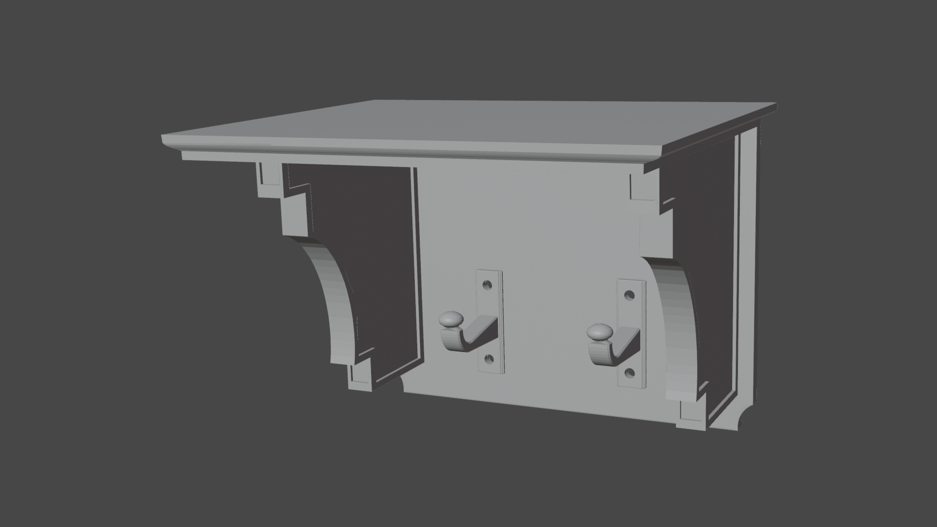 Entryway Shelf by cSandra | Download free STL model | Printables.com