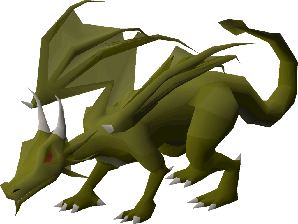 OSRS - Green Dragon por Lil Frank | Descargar modelo STL gratuito ...