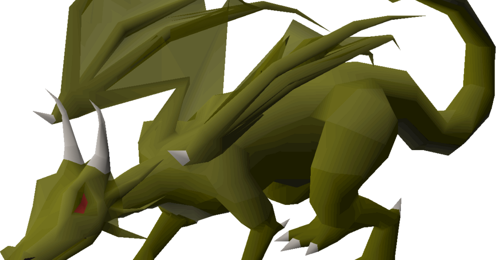 OSRS - Green Dragon por Lil Frank | Descargar modelo STL gratuito ...
