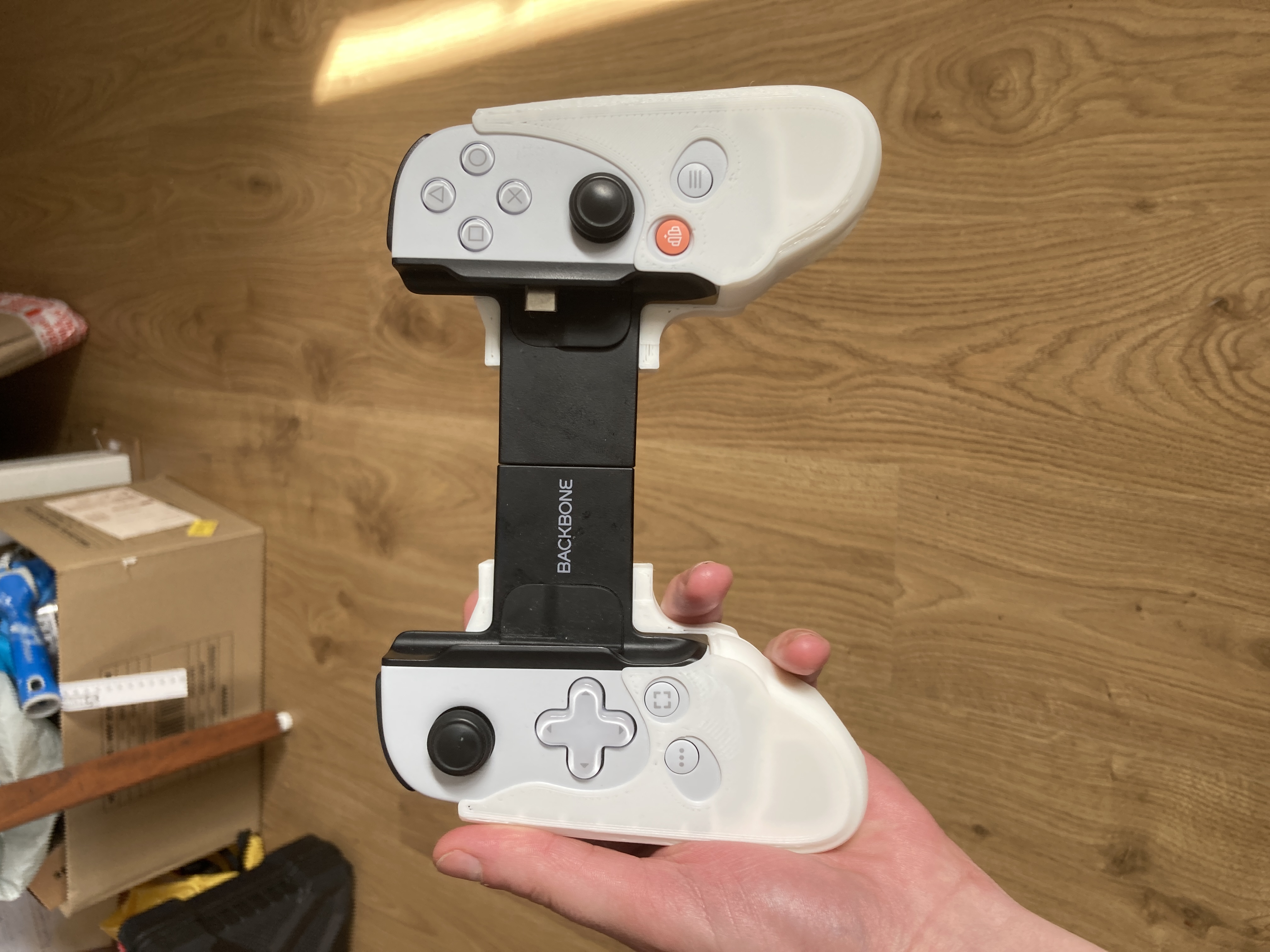 Playstation / PS backbone for phones - ergonomic grip extension by ...