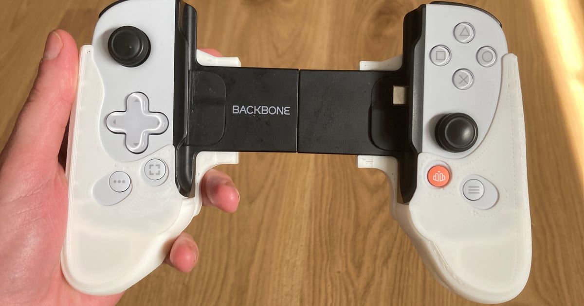 Playstation / PS backbone for phones - ergonomic grip extension by ...
