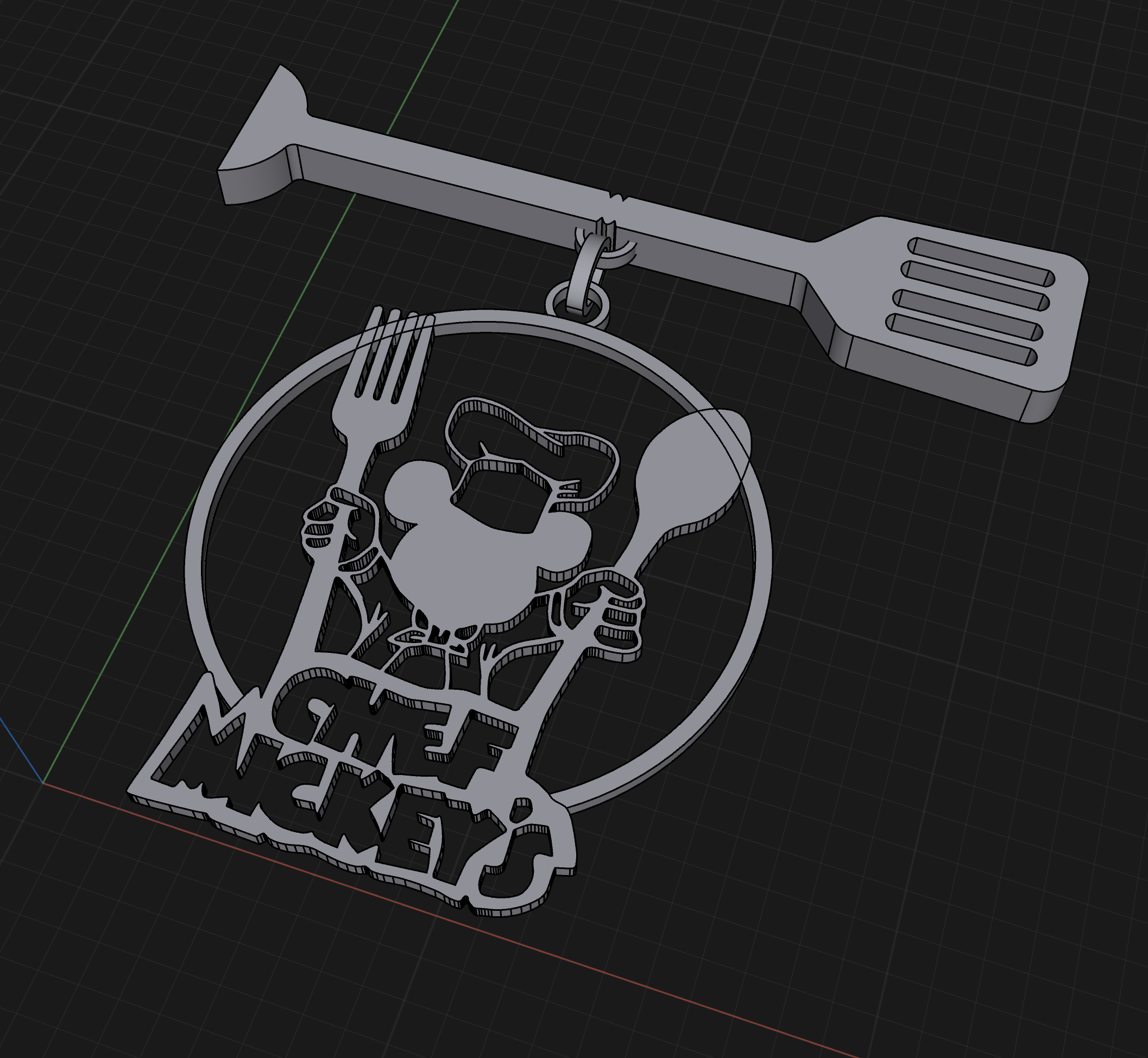 Mickey Chef by Fran Cañada | Download free STL model | Printables.com