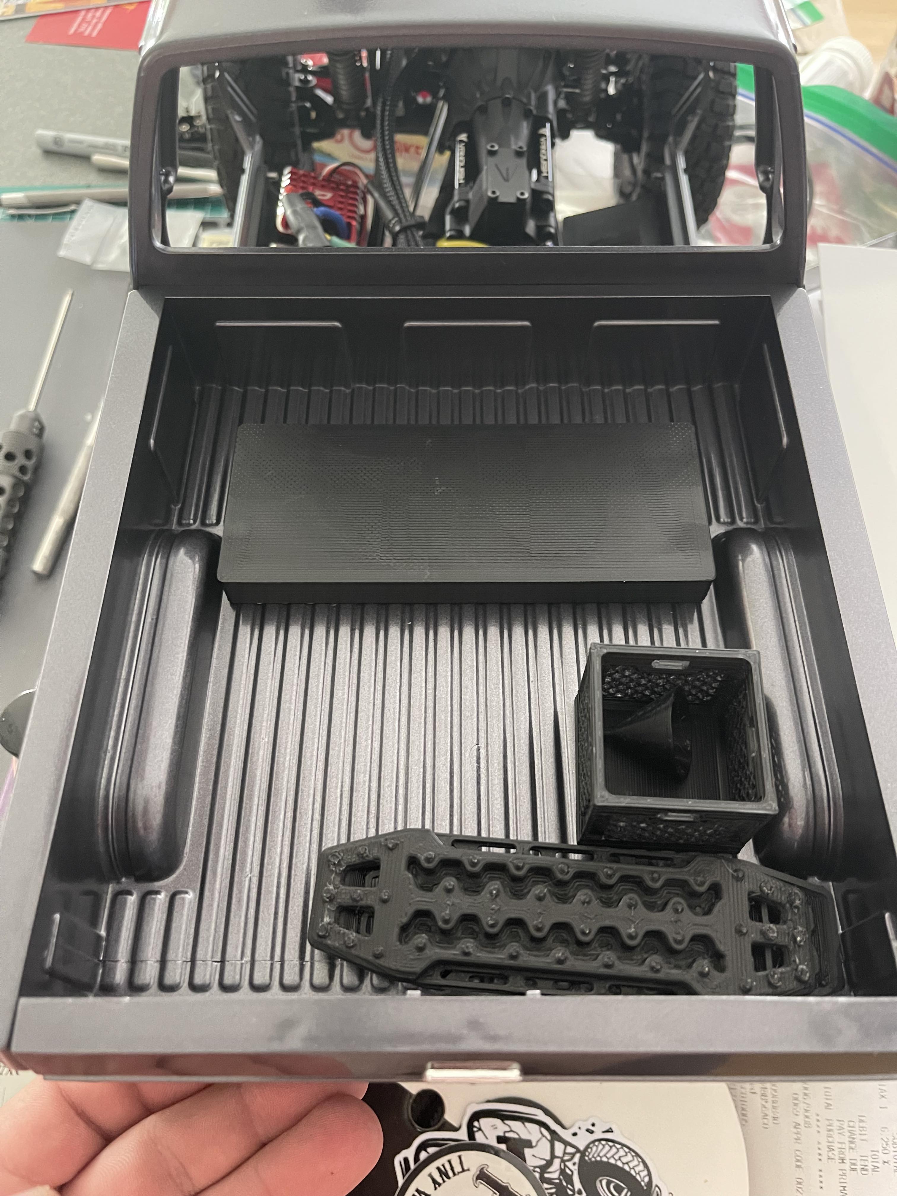 Fuel Cell For SCX10.2 Xtra Cab by Lonnie Blanchette | Download free STL model | Printables.com